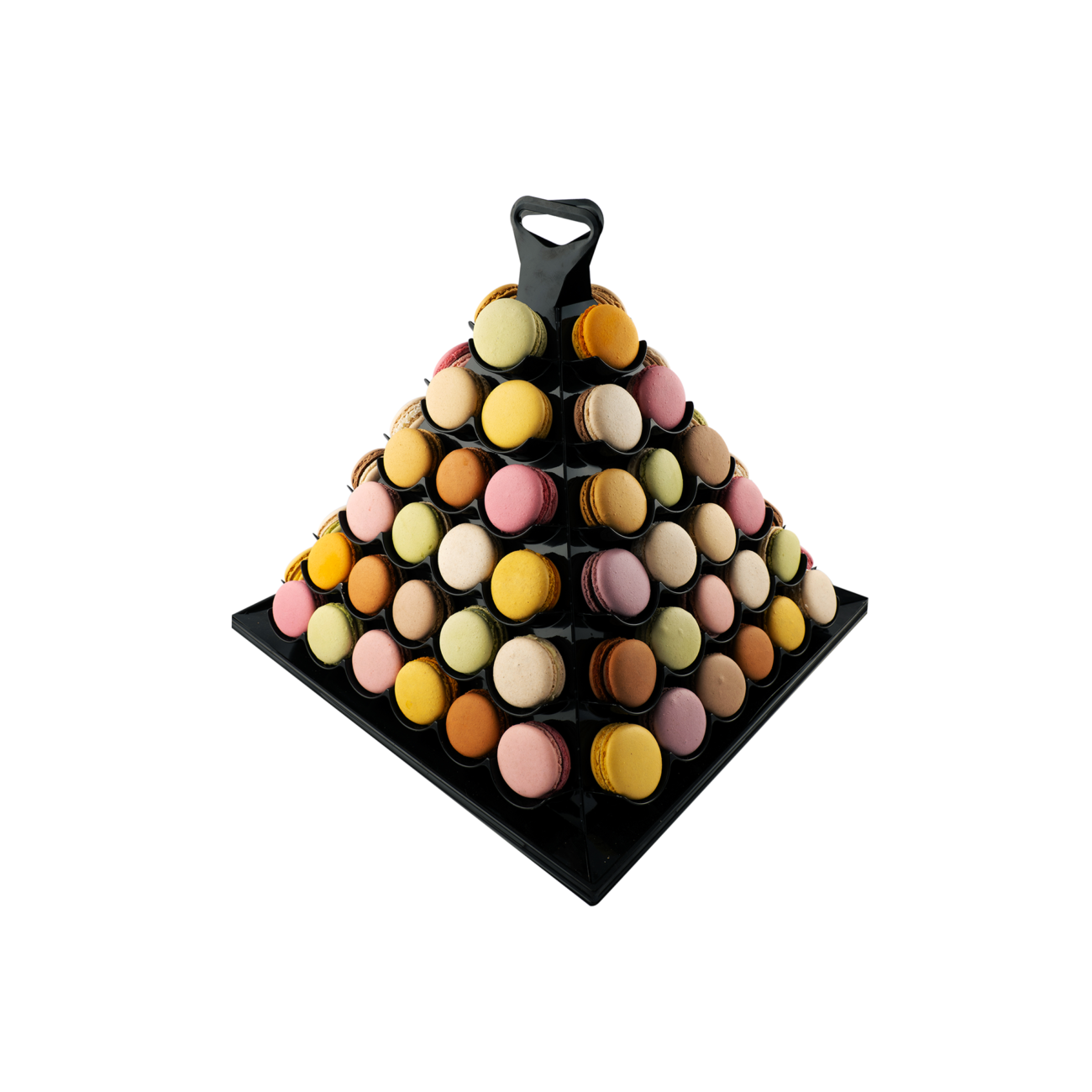 Pyramide 84 macarons - Pâtisserie Chocolaterie - VK Évènements Cakes