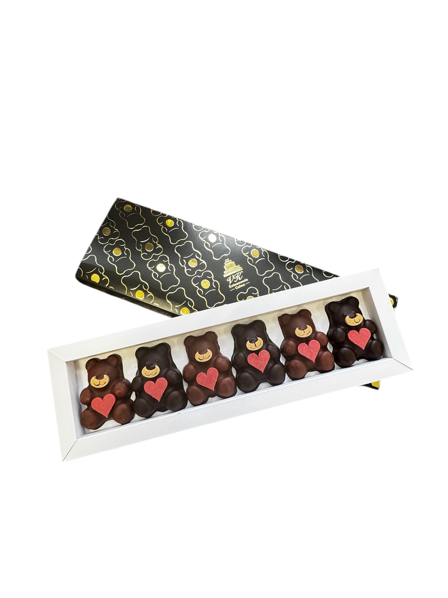 le coffret d’oursons love - Pâtisserie Chocolaterie - VK Évènements Cakes